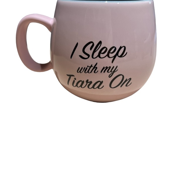 Disney | Dining | Disney I Sleep With My Tiara Pink Coffee Mug 3 ...